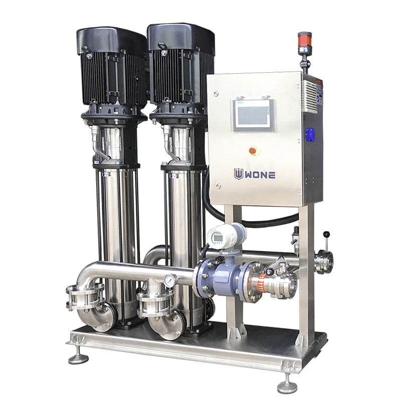 Water Booster Pump for Decentralized Cleaning System