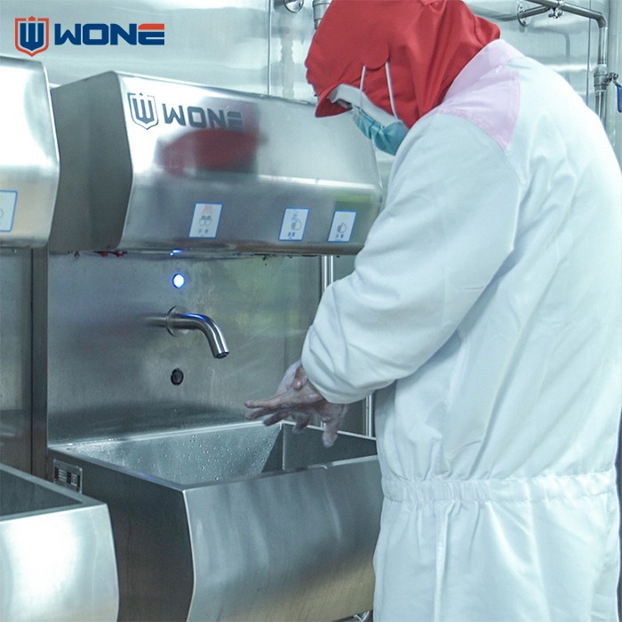 handwashing station for food industry