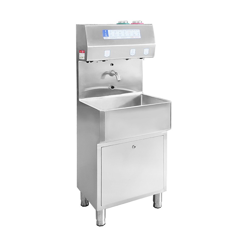 Hand Washing Station in Food and Beverage Factory