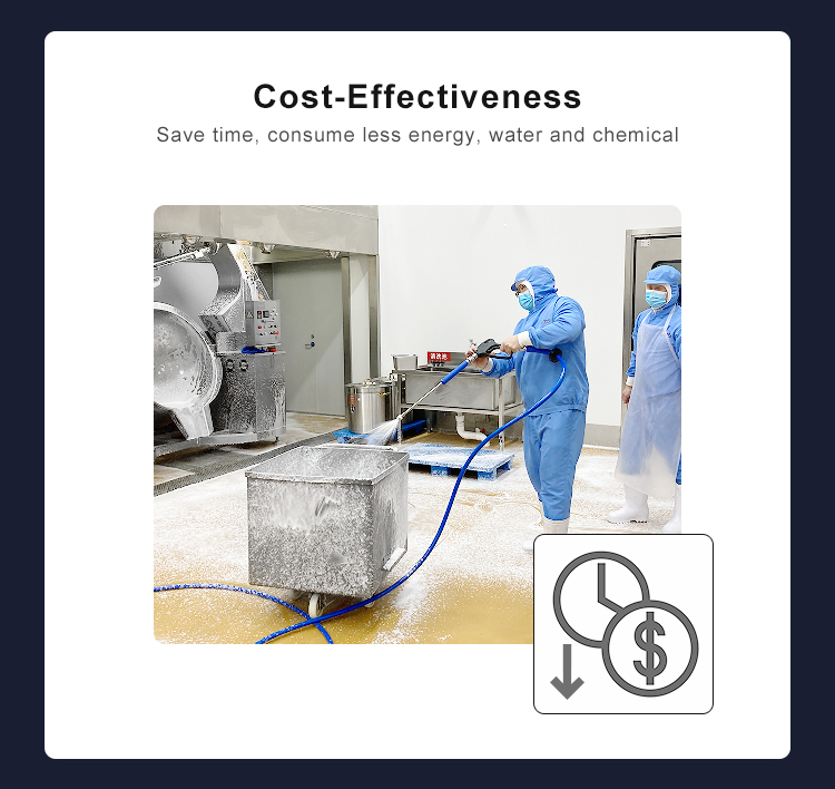 Smart Foam Cleaning Machine for Meat & Beverage Industry