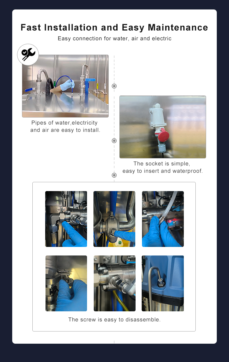 Smart Foam Cleaning Machine Sanitize in Meat & Beverage Industry