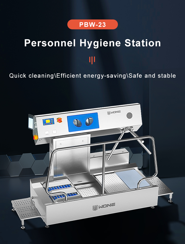 Hygiene Station ∣ Hand Disinfection and Sole Sanitization