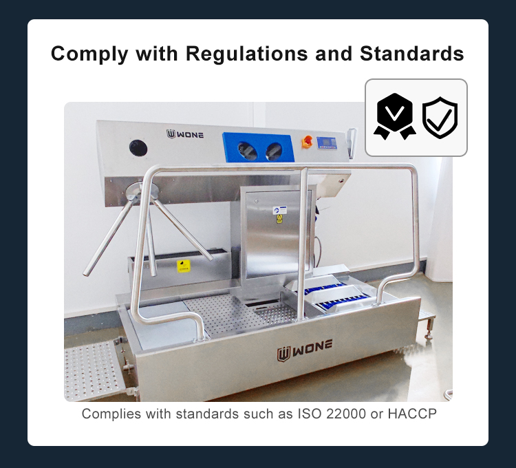 Hygiene Station ∣ Hand Disinfection and Sole Sanitization
