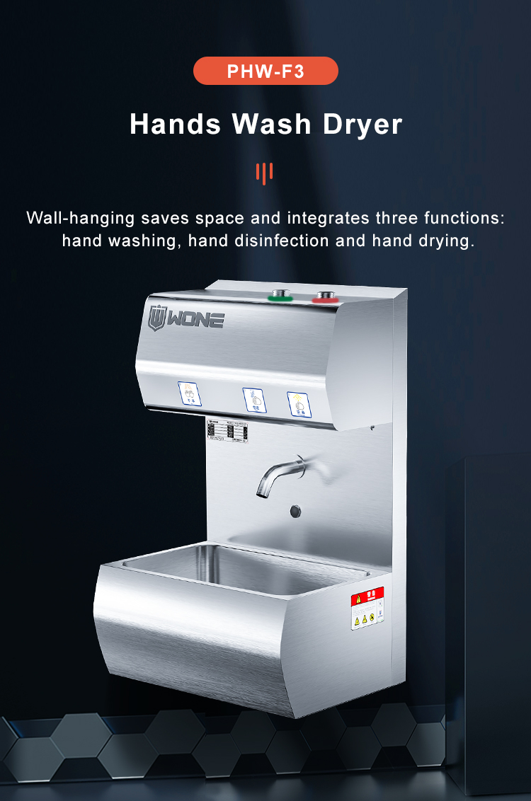handwashing station for food industry