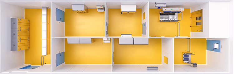 What to consider when planing a changing room in food factory?