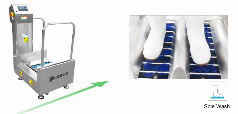 Boot Washer Machine for Food Factory and Industrial
